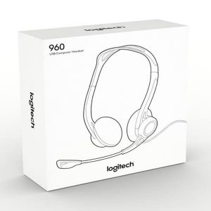 Logitech PC 960 USB - Micro Casque filaire (981-000100) - Econer.ma
